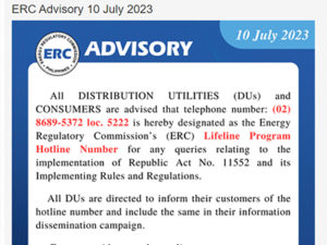 Other Advisories – Angeles Electric