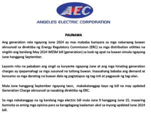 payment – Angeles Electric
