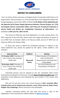 Advisories – Angeles Electric
